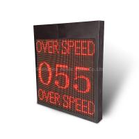 China LPR Traffic Radar Speed Sign with License Plate Recognition - 24.125GHz Doppler Radar, 0-250 Km/h Range, Solar/220V Power for sale