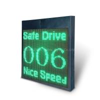 China NobTra Radar Speed Sign with License Plate Recognition - 640×640mm LED Display, 0-250 km/h Detection Range, CE/FCC Certified for sale