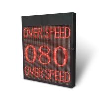 China IP54 Weatherproof Radar Speed Display Sign with 150m Detection Range and -40°C to 60°C Operating Temperature for sale
