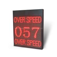 China IP54 Solar Powered LED Radar Speed Sign with 150m Detection Range and Phone App Control NBP10-L4-P for sale