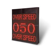 China IP54 Solar Powered LED Radar Speed Sign with 150m Detection Range and Phone App Control NBP10-L4-P for sale