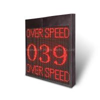 China IP54 Solar Powered LED Radar Speed Sign with 150m Detection Range and Phone App Control NBP10-L4-P for sale