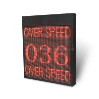 China Speed Aware Radar Speed Sign with 150 Meter Detection Range and IP54 Weatherproof Rating for Traffic Safety for sale