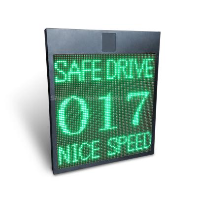 China NBP10-L4-P Wireless Radar Speed Sign with 150m Detection Range and IP54 Weatherproof Rating for sale