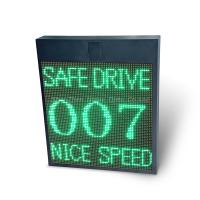 China Speed Aware Radar Speed Sign with 150 Meter Detection Range and IP54 Weatherproof Rating for Traffic Safety for sale