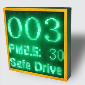 China Solar Powered LPR Speed Limit Sign with 500m Visibility and 0-250 km/h Detection Range - NBP10-L4 Model for sale