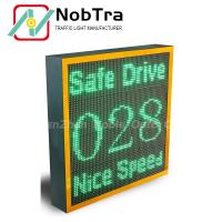 China Weatherproof IP54 Customize The Screen Content Speed Signs Offering Wireless Communication Method Providing Real Time Speed Data And Alerts for sale
