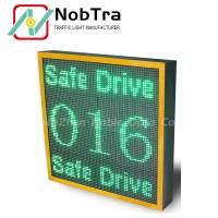 China NBP10-L4 IP54 Solar LPR Speed Sign with 500m Visibility and 0-250 km/h Radar Detection for sale