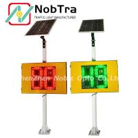 China NobTra NBTR88-S30 Radar Speed Feedback Sign with 200m Range and 60W Solar Panel for Traffic Safety for sale