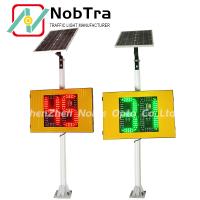 China NobTra NBTR88-S30 Solar Powered Radar Speed Sign with 88 LED Display and 60W Solar Panel for Traffic Safety for sale
