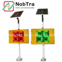 China Solar Radar Traffic Signal with 60W Solar Power and Integrated Radar Technology for Speed Detection up to 500m Range for sale
