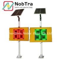 China CE Certified 2 Color Solar Radar Traffic Signal with 500m Visibility Range and -40°C to 60°C Operating Temperature for sale