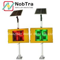 China CE Certified 2 Color Solar Radar Traffic Signal with 500m Visibility Range and -40°C to 60°C Operating Temperature for sale