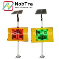 China 9.1KG Solar Radar Traffic Signal with 500m Visibility and Phone App Control for Speed Enforcement for sale