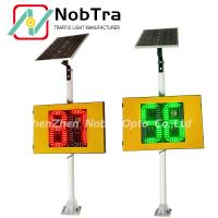 China NBTR88-S30-S 60W Solar Radar Traffic Signal with 500m Visibility Range and CE Certification for sale