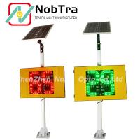 China 9.1KG Solar Radar Traffic Signal with 500m Visibility and Phone App Control for Speed Enforcement for sale