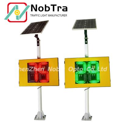 China NBTR88-S30-S Solar Radar Traffic Signal with 500m Visibility Range and -40°C to 60°C Operating Temperature for sale