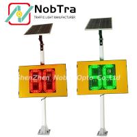 China NBTR88-S30-S 60W Solar Radar Traffic Signal with 500m Visibility Range and CE Certification for sale