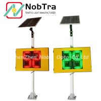 China Solar Radar Traffic Signal with 60W Solar Power and Integrated Radar Technology for Speed Detection up to 500m Range for sale