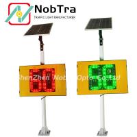China IP54 Weatherproof Solar Radar Traffic Signal with 500m Visibility Range and -40°C to 60°C Operating Temperature for sale