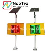 China CE Certified 2 Color Solar Radar Traffic Signal with 500m Visibility Range and -40°C to 60°C Operating Temperature for sale