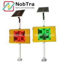 China IP54 Weatherproof Solar Radar Traffic Signal with 500m Visibility Range and -40°C to 60°C Operating Temperature for sale