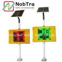 China IP54 Weatherproof Solar Radar Traffic Signal with 500m Visibility Range and -40°C to 60°C Operating Temperature for sale