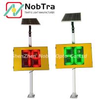China IP54 Weatherproof Solar Radar Traffic Signal with 500m Visibility Range and -40°C to 60°C Operating Temperature for sale