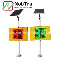 China 2 Color Solar Radar Traffic Signal with Phone App Control -40°C to 60°C Operating Range IP54 Rated for sale