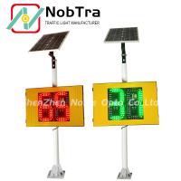 China 2 Digit Solar Radar Traffic Signal with IP54 Rating and 500m Visibility Range for Traffic Management Systems for sale