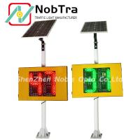 China NBTR88-S30-S Solar Radar Traffic Signal with 500m Range and IP54 Rating for Speed Monitoring for sale