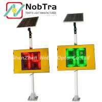 China NBTR88-S30-S Solar Radar Traffic Signal with 500m Range and IP54 Rating for Speed Monitoring for sale