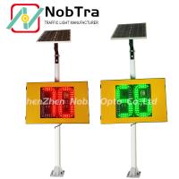China NBTR88-S30-S Solar Radar Traffic Signal with 500m Range and IP54 Rating for Speed Monitoring for sale