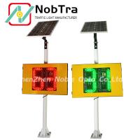 China NOBLE 60W Solar Radar Traffic Signal with IP54 Weatherproof Rating, 12VDC Power and 500m Visibility Range for sale