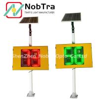 China NOBLE 60W Solar Radar Traffic Signal with IP54 Weatherproof Rating, 12VDC Power and 500m Visibility Range for sale