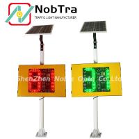 China NOBLE 60W Solar Radar Traffic Signal with IP54 Weatherproof Rating, 12VDC Power and 500m Visibility Range for sale