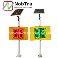 China NBTR88-S30-S Solar Radar Traffic Signal with 500m Range and IP54 Rating for Speed Monitoring for sale