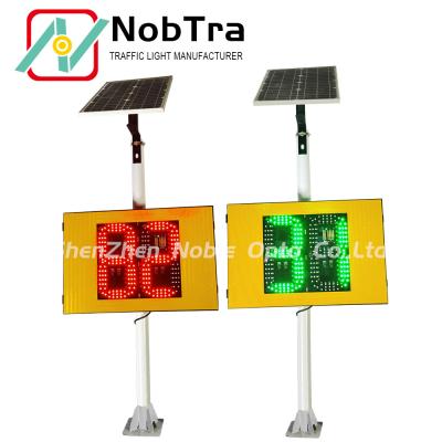 China CE Certified Solar Radar Traffic Signal with 500m Range and -40°C to 60°C Operating Temperature for sale