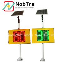 China CE Certified Solar Radar Traffic Signal with 500m Range and -40°C to 60°C Operating Temperature for sale