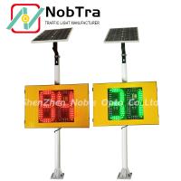 China 2 Color Solar Radar Traffic Signal with Phone App Control -40°C to 60°C Operating Range IP54 Rated for sale