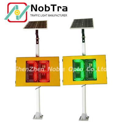 China Solar Radar Traffic Signal with 500m Visibility Range and Integrated Speed Detection for Urban and Highway Safety for sale