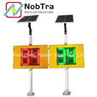 China CE Certified Solar Radar Traffic Signal IP54 Weatherproof Beacon System for sale