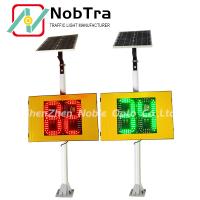 China Overspeed Record Cold Rolled Sheet Solar Traffic Beacon System 9.1KG Screen Weight for sale