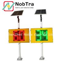 China Overspeed Record Cold Rolled Sheet Solar Traffic Beacon System 9.1KG Screen Weight for sale
