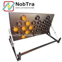 China 25 Amber Temporary Traffic control IP54 Approved Solar Battery Powered With Remote Control for sale