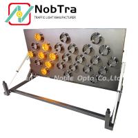 China 25 Amber Temporary Traffic control IP54 Approved Solar Battery Powered With Remote Control for sale