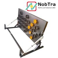 China 12V/24V DC LED Arrow Board with 25 Lamps and 30m Wireless Remote Control for Traffic Safety for sale