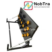 China Custom Size 12-Mode Display 4-Mode Brightness 1000 Meters Visual Range Traffic Led Boards for sale