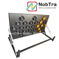 China Custom Size 12-Mode Display 4-Mode Brightness 1000 Meters Visual Range Traffic Led Boards for sale