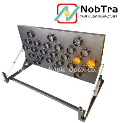 China NobTra NBAB-25VIP Wireless LED Arrow Board with 25 Lamps and 500m Visibility for Traffic Control for sale